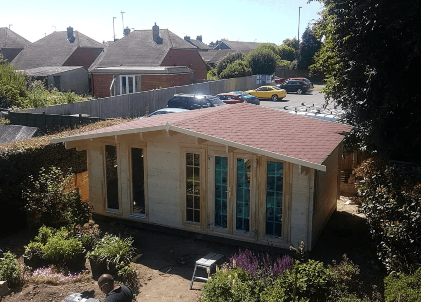 Brighton log cabin | Timber Building Specialists