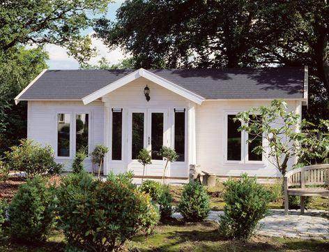 Transform Your Garden with a Garden Office Log Cabin – Timber Building ...