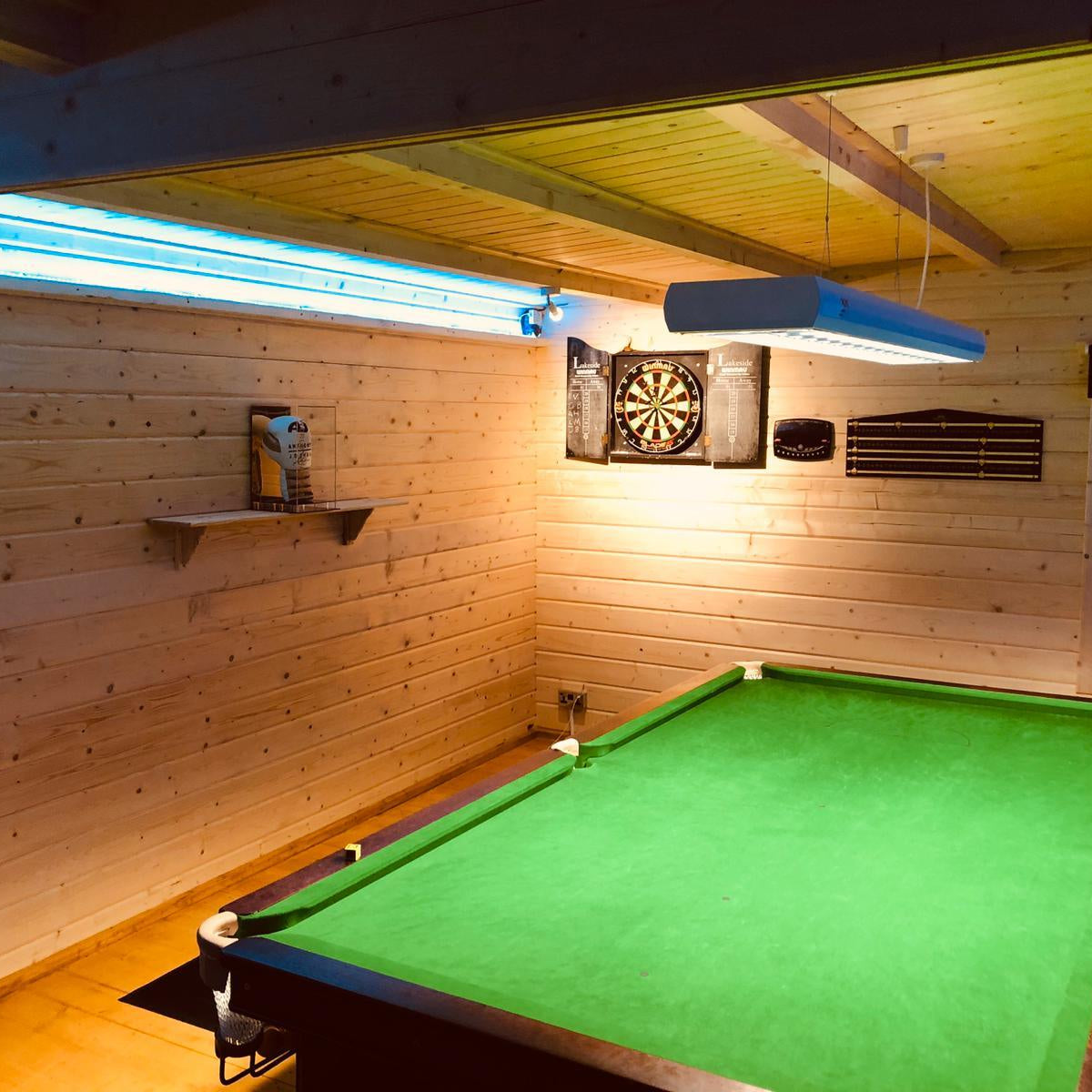 Transform your garden with a luxurious snooker room log cabin – Timber ...