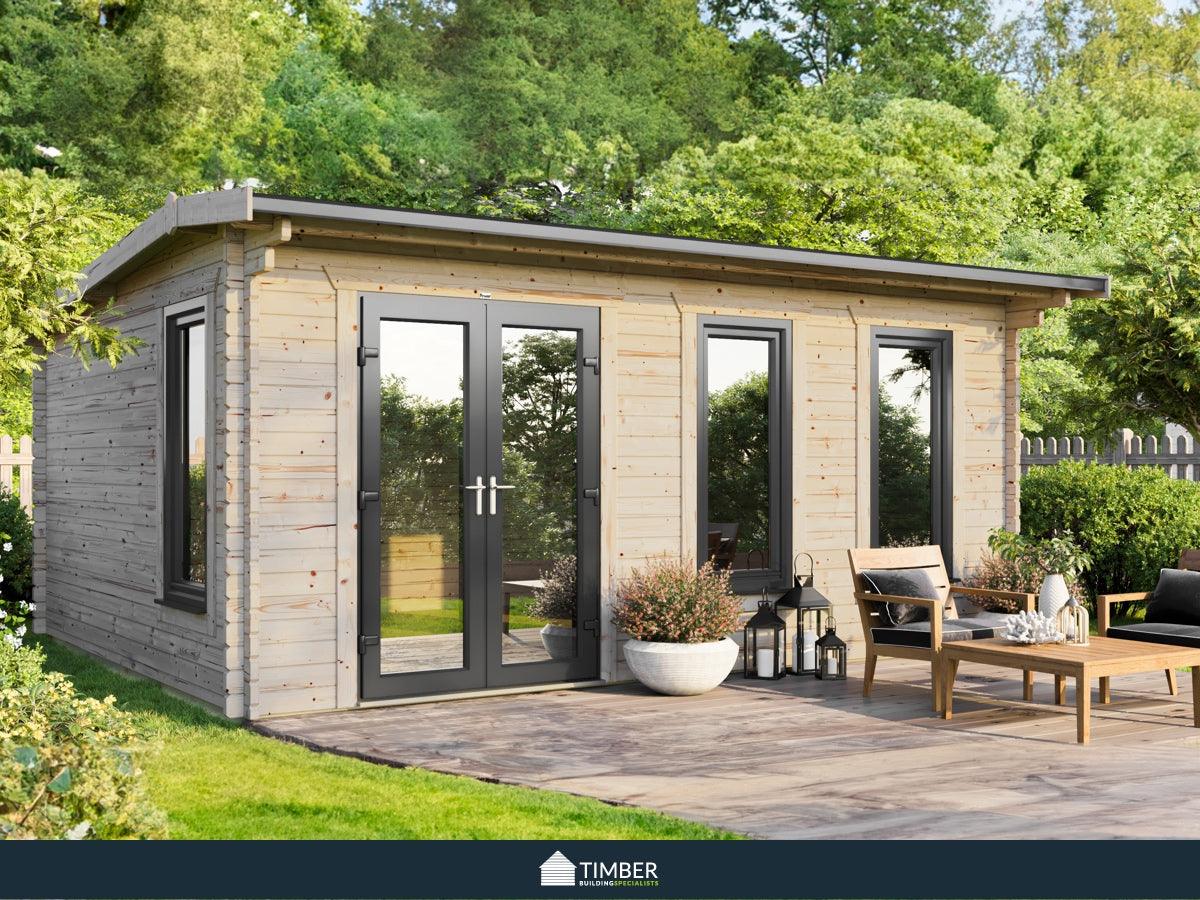 TBS UK Log Cabin | 6.0 x 4.8m – Timber Building Specialists