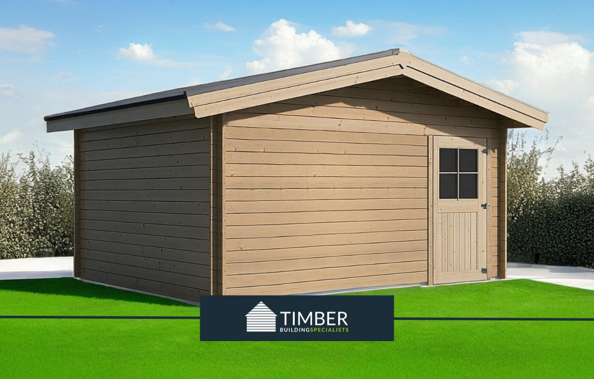 Sunningdale Golf Simulator Log Cabin | 5.9x4.5m – Timber Building ...