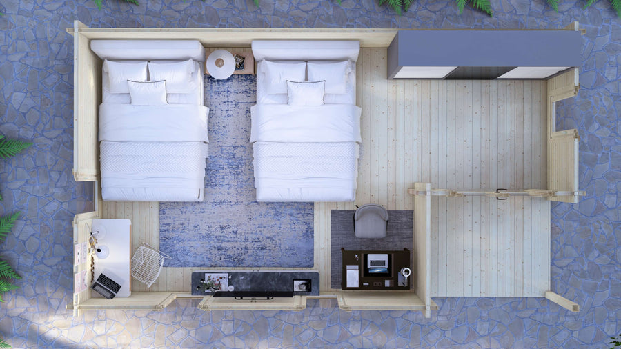 Annexe Log Cabins - Garden Granny Annexes | Timber Building Specialists