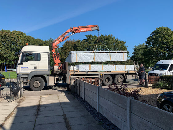 Log Cabin Delivery | Zones and Costs | Timber Building Specialists