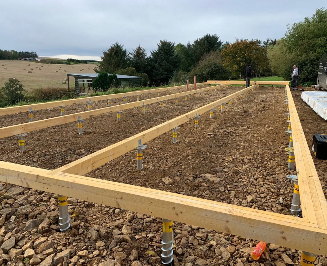 Log Cabin Base, Which Base To Choose? | Timber Building Specialists