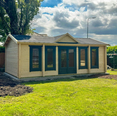 2 Bed Lodge Cabin - Log Cabins - Timber Building Specialists