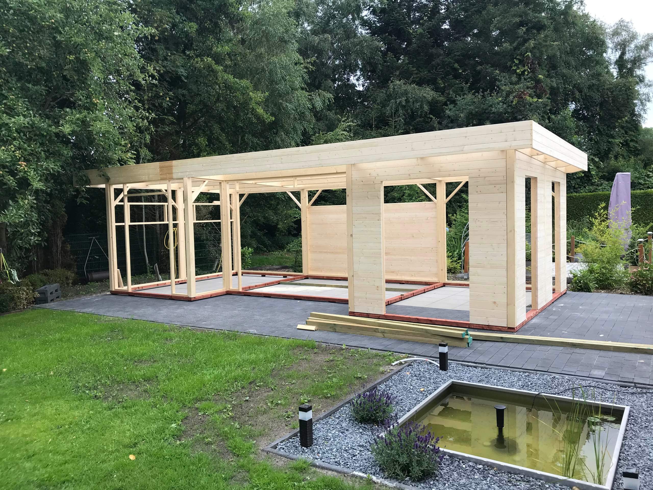 Catania Log Cabin Lodge | 4.5x8.5m | Timber Building Specialists