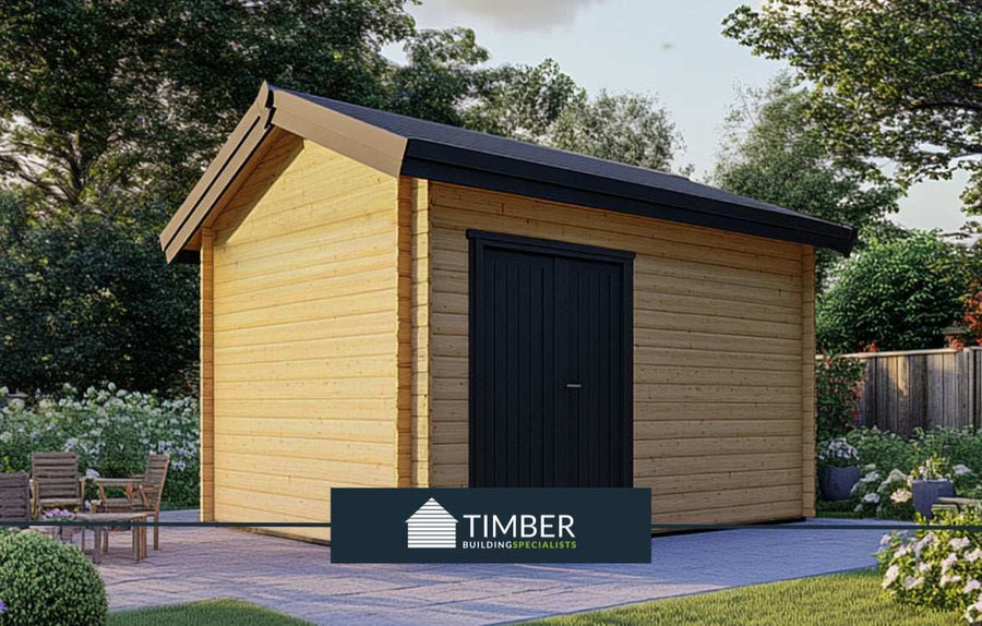 Golf Simulator Log Cabin | Golf Sim Rooms | Timber Building Specialists