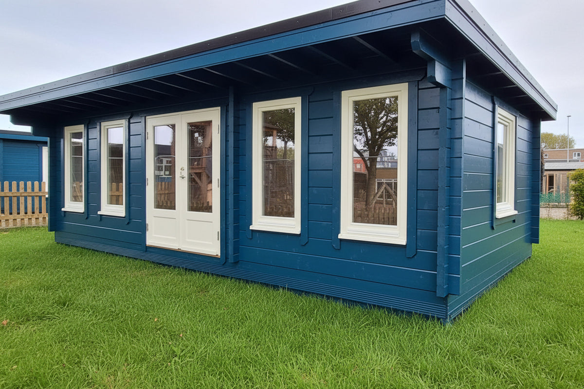 TBS190 Log Cabin (7m x 4.25m) | Commercial Classroom Cabin – Timber ...