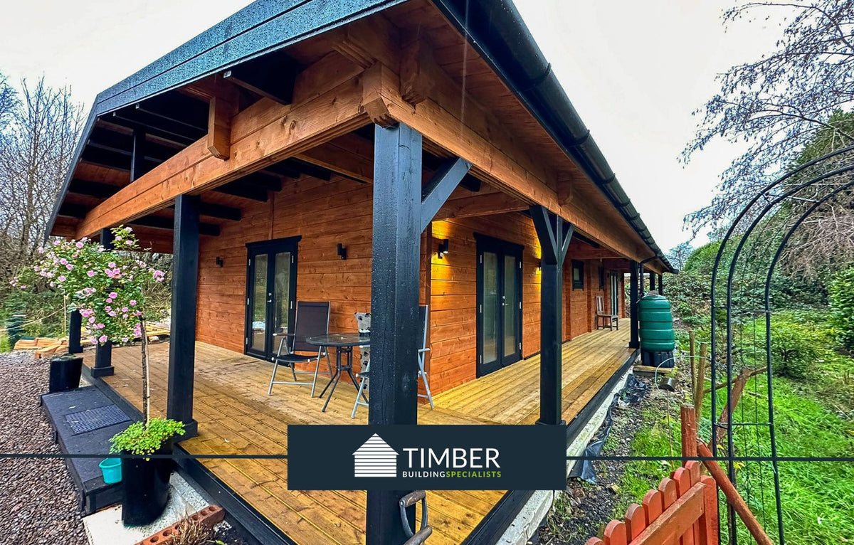 2 Bed Lodge Cabin - Log Cabins - Timber Building Specialists