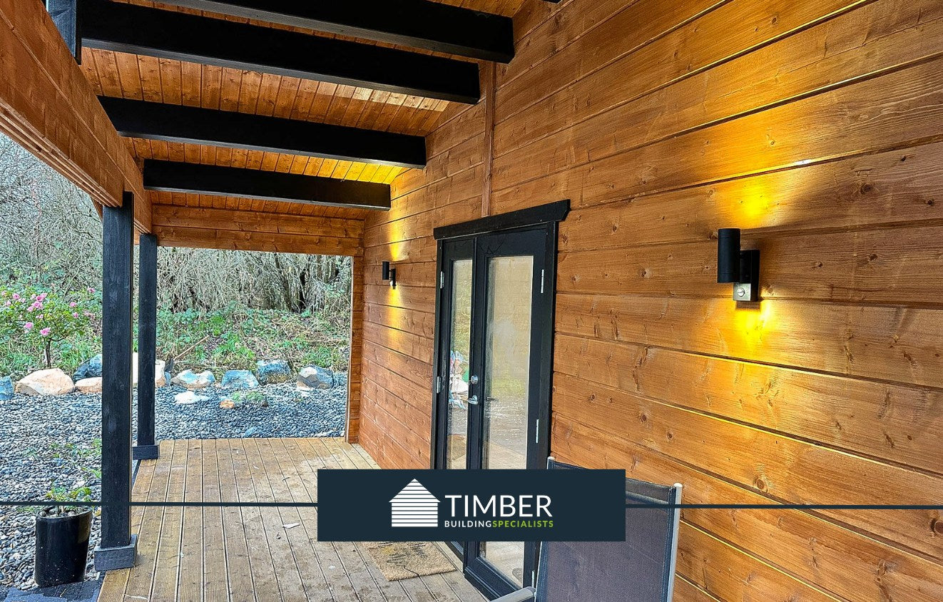 2 Bed Lodge Cabin - Log Cabins - Timber Building Specialists