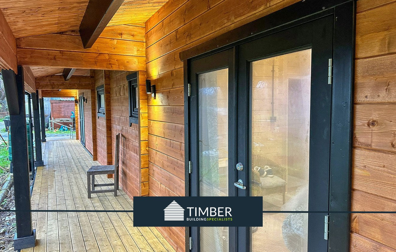 2 Bed Lodge Cabin - Log Cabins - Timber Building Specialists