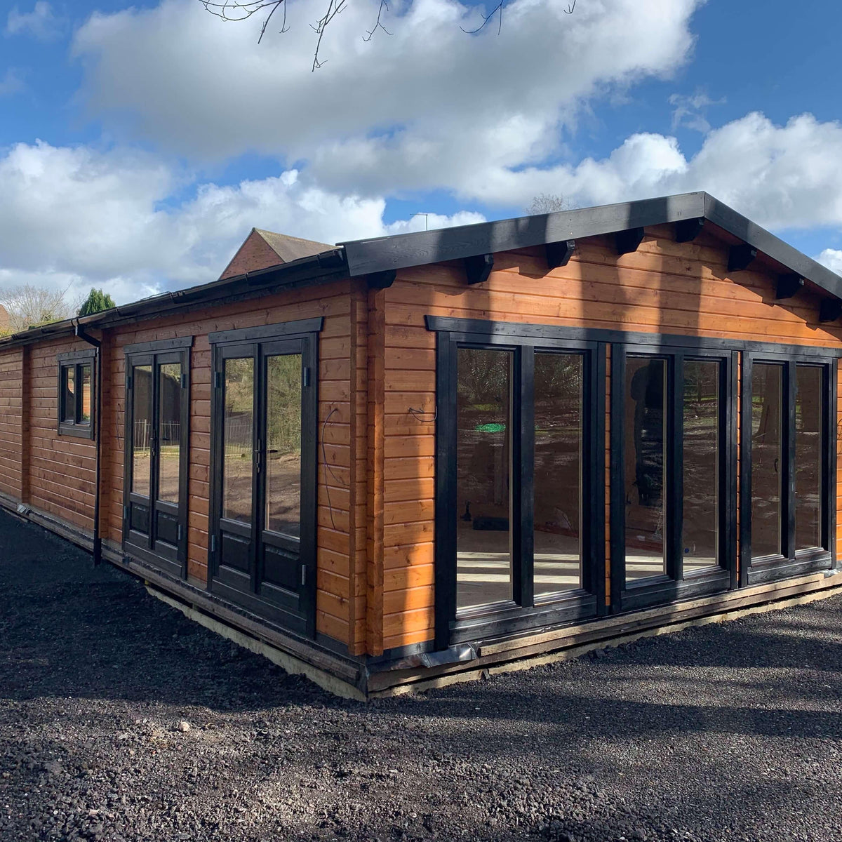 TBS136 14x6m Log Cabin | Timber Building Specialists