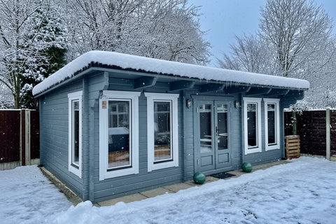 School Classroom Log Cabin – Timber Building Specialists