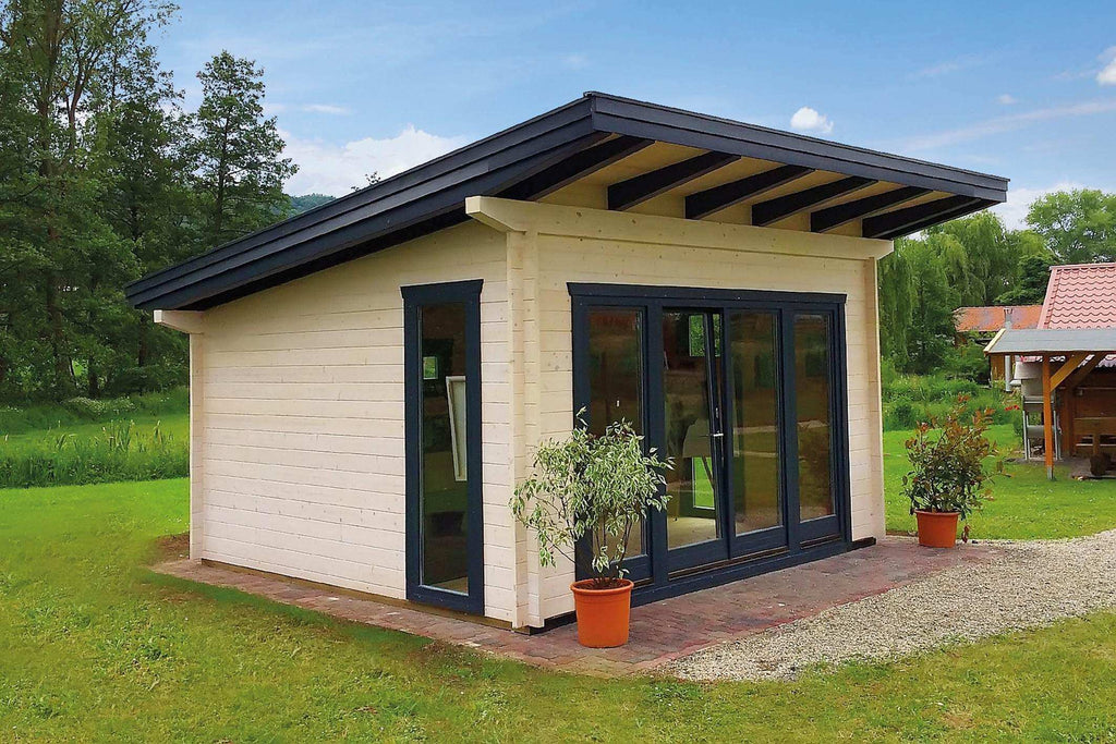 Monaco Log Cabin | 4.3x4.3m | Timber Building Specialists