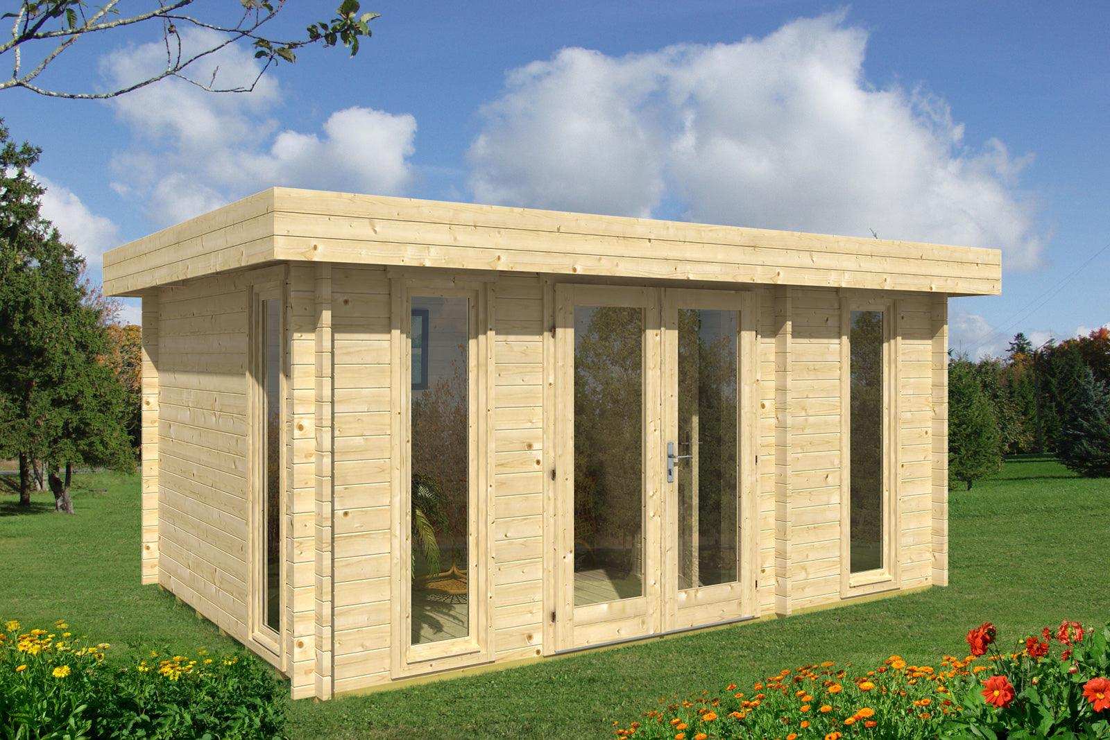 ORIENTAL-5 4.7x3.2m Log Cabin | Timber Building Specialists