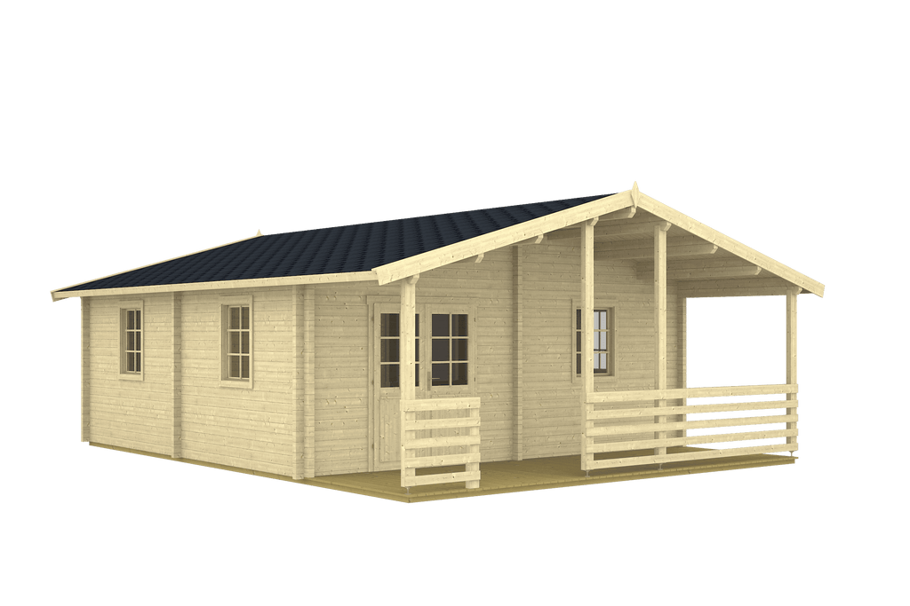 PETRA 6.2x6.2m Log Cabin | Timber Building Specialists