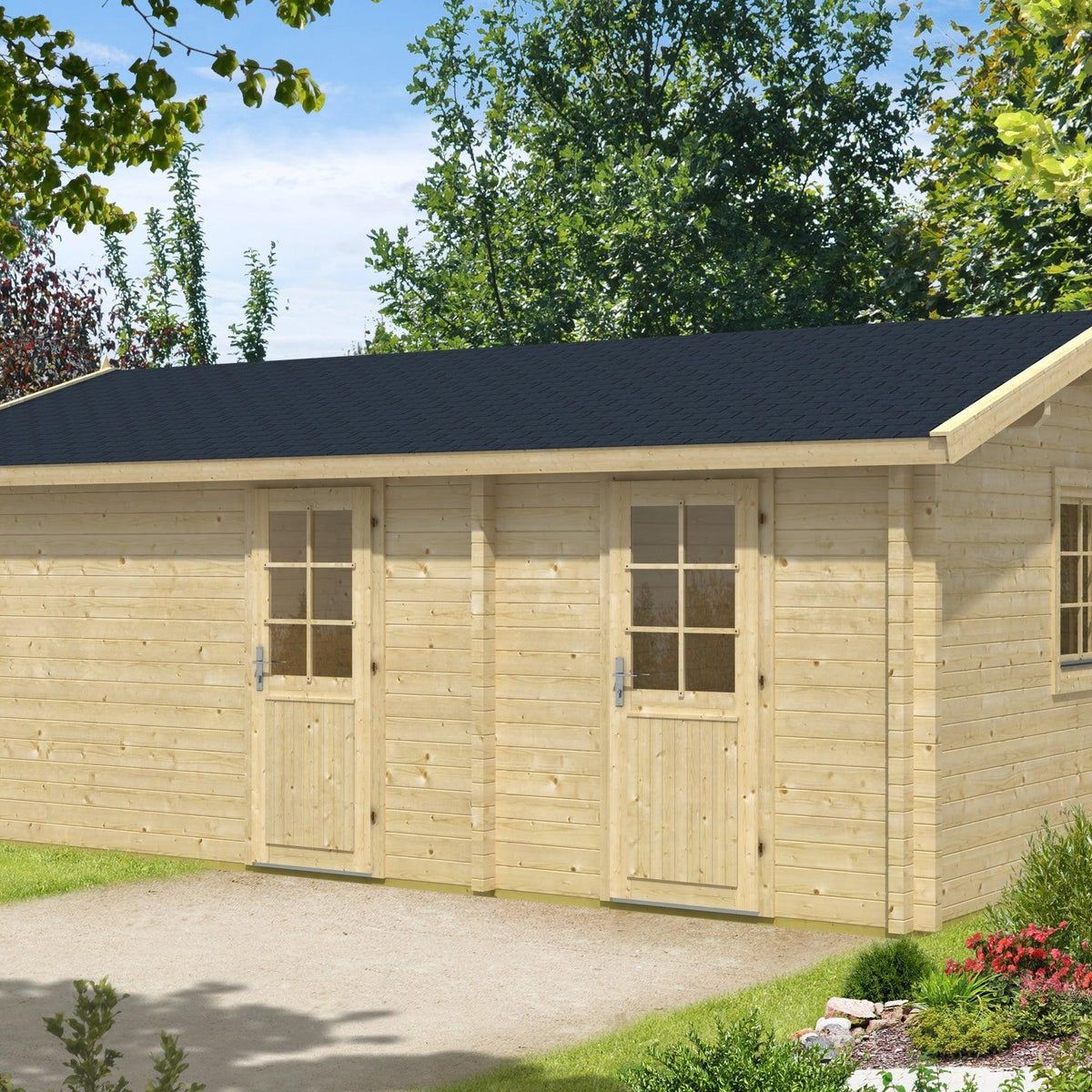 SANNA 6.2x4.2m Log Cabin | Timber Building Specialists