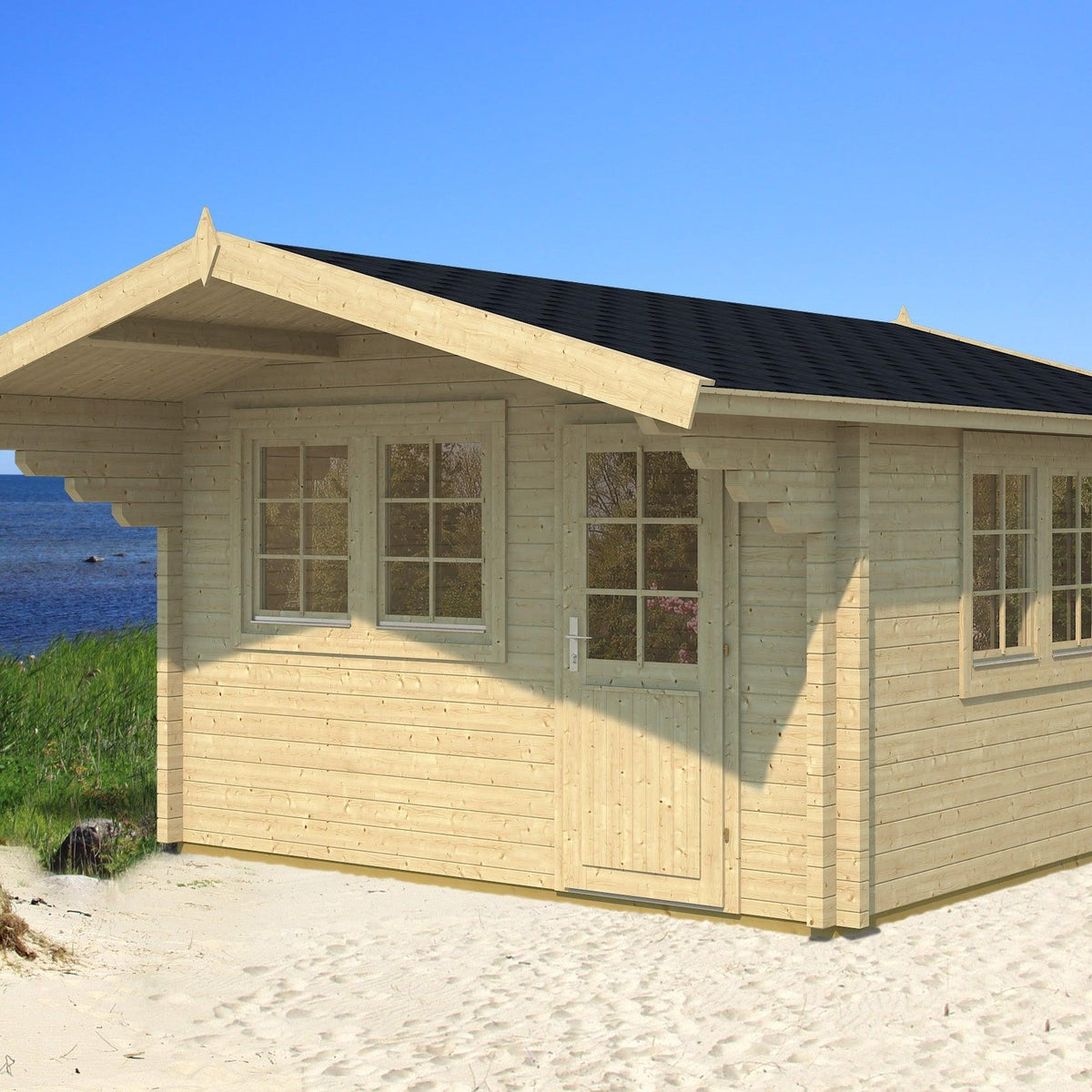 SEVILLA 3.8x3.8m Log Cabin | Timber Building Specialists