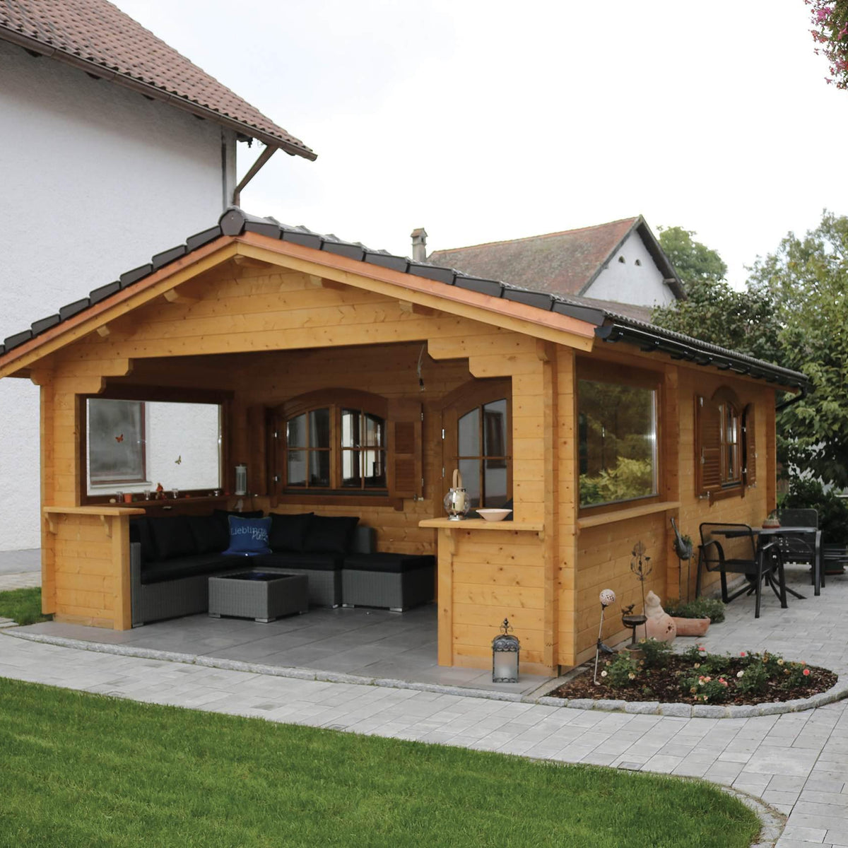 Tennessee Log Cabin | 4.5x4.5m | Timber Building Specialists