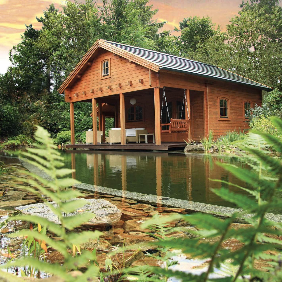 Zuzanna Log Cabin Lodge | 6.1x5.1m | Timber Building Specialists